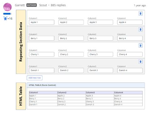 How To Repeating Section Data From Office 365 To Nintex Workflow Cloud
