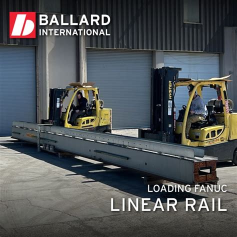 Ballard International On Linkedin The Fanuc Linear Rail A Forklift Coordination Masterclass