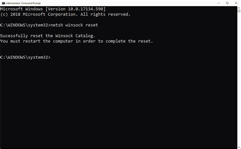 How To Perform A Netsh Winsock Reset