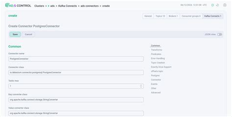How To Use The Debezium Connector For Postgresql Server Ads Control Arenadata Docs