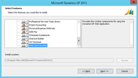 How To Install Microsoft Dynamics Gp 2013 Web Client Installing The
