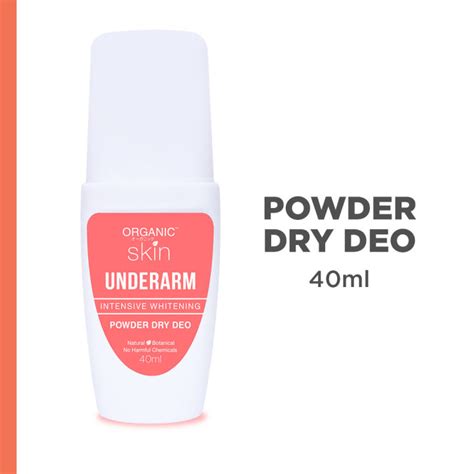 Organic Skin Japan Intensive Whitening Underarm Powder Dry Deodorant