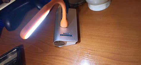Portable Usb Led Reading Light Blue