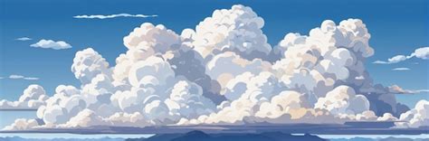 Premium Photo Cloud Flat Vector
