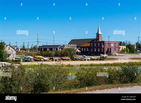 Behchoko Nt Canada 12 Aug 2022 The Townsite Of Behchoko In Northwest Territories Canada