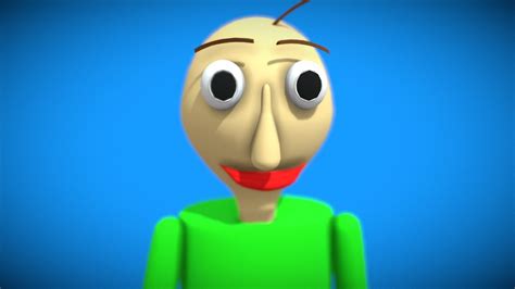 Baldi The Math Teacher Download Free 3d Model By Superlitsawyer [180225e] Sketchfab