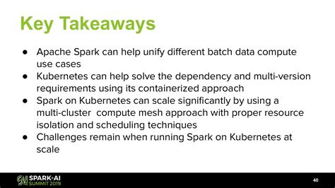 Scaling Apache Spark On Kubernetes At Lyft