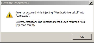 Tutorial Extreme Injector Returned NULL Error Fix