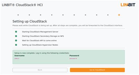Ready Made Cloudstack Deployment On Hyperconverged Infrastructure With