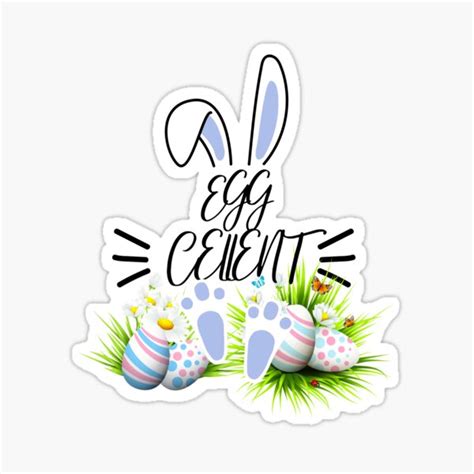 Egg Cellent Egg Hunter Sticker For Sale By Idi69 Redbubble