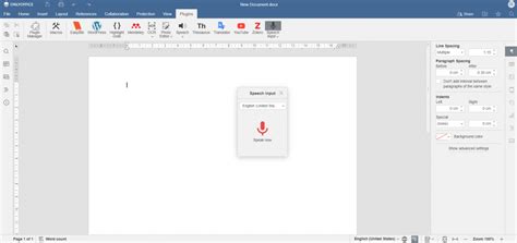 Convert Speech To Text In Onlyoffice Docs With New Plugin