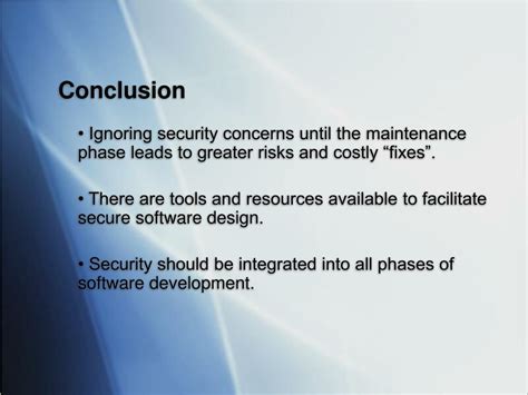 Ppt Secure Software Design Integration For Cost Effective Security