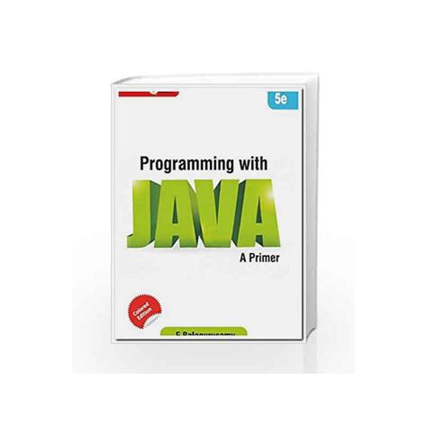 Programming With Java By Balagurusamy Buy Online Programming With Java Book At Best Price In