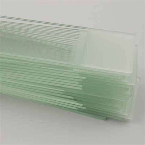 Lasec Frosted Microscope Slides With Ground Edges Interleaved