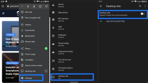 How To View Any Website In Full Desktop Mode On Smartphone