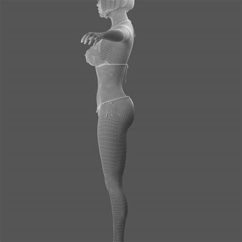Sexy Girl Female 3d Model 3d Model 47 Unknown Fbx Obj Free3d
