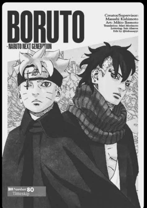 Bocoran Boruto Chapter 80 Pelarian Boruto Uzumaki Dari Desa Konoha