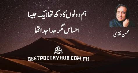 Mohsin Naqvi Shayari In Roman Urdu Words Poetry Ideas Best Poetry Hub