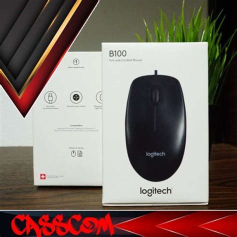 Promo Produk Ori Logitech Mouse B Usb Original Full Size Corded Mouse Diskon Di