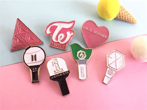 Bts Kpop Enamel Pins Bts Enamel Pin Exo Twice Got Enamel Etsy