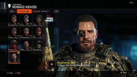 Call Of Duty Black Ops 3 Hero Gear Nomad Bo3 Unlocked Youtube