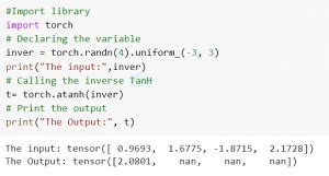 Pytorch Tanh Python Guides