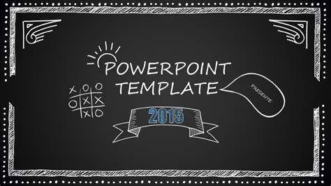 Blackboard Template For Ppt