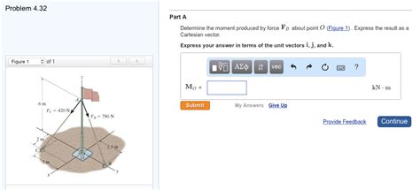 Solved Part A Determine The Moment Produced By Force Fb