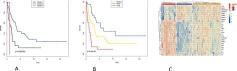 Proteomics Data Is Related To Patient Survival A B 2a Kaplan Meier Download Scientific
