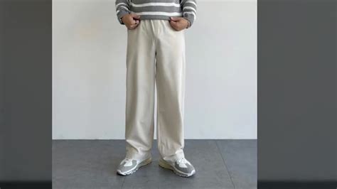 키작은남자바지 세미와이드슬랙스 네이버 Tv