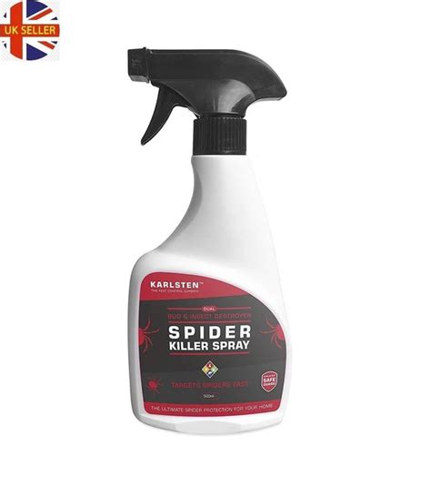 Karlsten Spider Killer Spray Fast Acting Spider Advanced Formulation Elimination £10 00