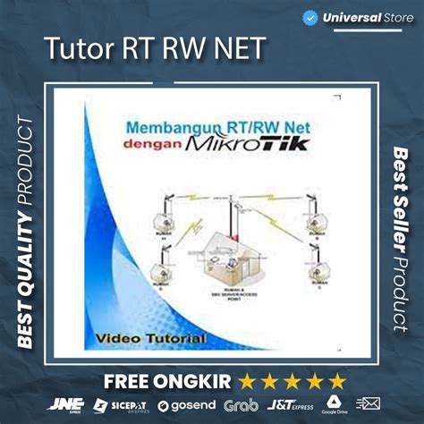 Jual Koleksi Tutorial Membangun Jaringan Rt Rw Net Dengan Mikrotik Lengkap Microtic Shopee