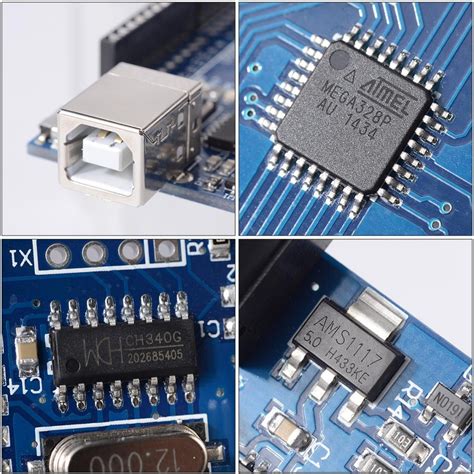 Arduino Uno R3 Mega 328p Con Usb