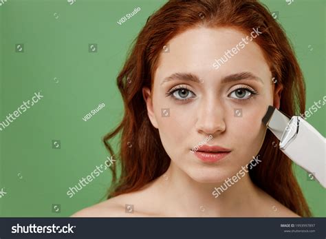 Beautiful Half Naked Topless Redhead Hair Stock Photo Shutterstock