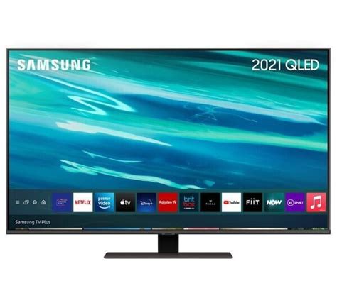 SAMSUNG QE50Q80AATXXU 50" Smart 4K Ultra HD HDR QLED TV with Bixby ...