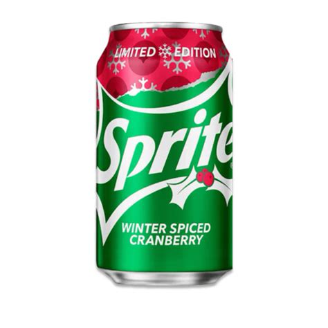 Sprite Winter Spiced Cranberry 12x355ml Best Before June 22 2026