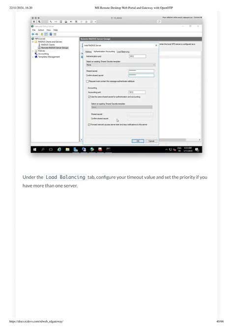Ms Remote Desktop Web Portal And Gateway With Openotp Pdf