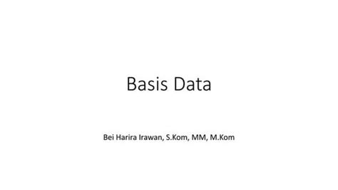 Contoh Soal Sql Dan Pembahasannya Pdf