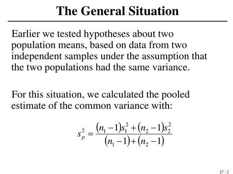 Ppt Module 27 Two Sample T Tests With Unequal Variances Powerpoint Presentation Id 3195141