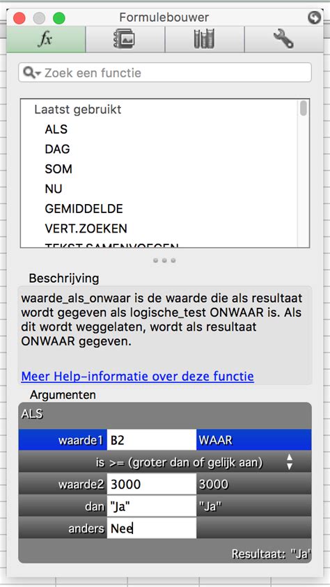 Uitleg Als Functie In Excel Formule Handleiding Excel