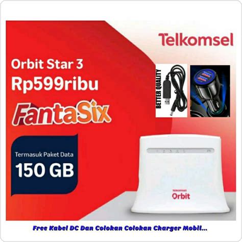 Jual TelKomsel Orbit Star 3 Modem WiFi High Sepeed Shopee Indonesia