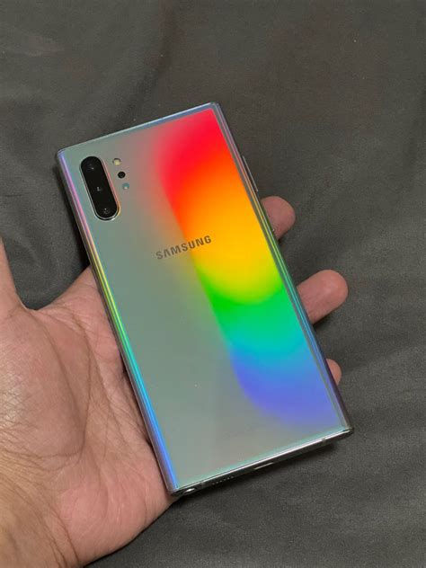 Galaxy Note 10 Plus 5G Aura Glow 256GB Mobile Phones Gadgets Mobile Phones Android Phones