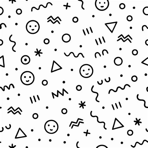 Premium Vector Abstract Shapes Pattern With Geometric Elements