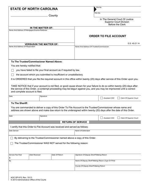 Form Aoc Sp 915 Fill Out Sign Online And Download Fillable Pdf