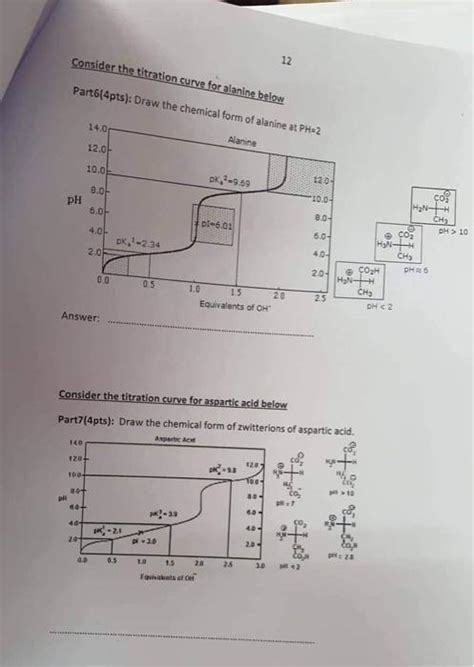 [solved] Consider The Titration Curve For Alanine Below Pa