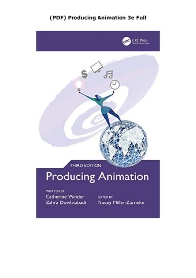 Pdf Producing Animation 3e Full