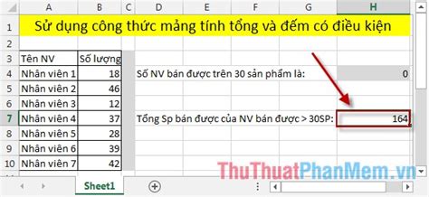 Hướng Dẫn Và Ví Dụ Về Công Thức Mảng Array Formulas Trong Excel