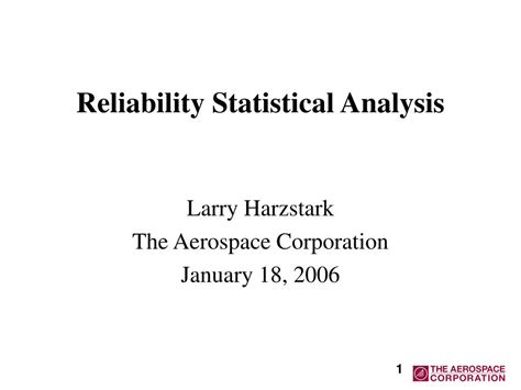 Ppt Reliability Statistical Analysis Powerpoint Presentation Free Download Id5499273