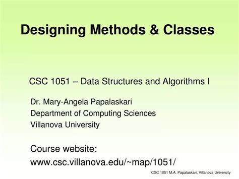 Ppt Csc 1051 Data Structures And Algorithms I Powerpoint