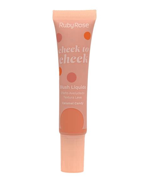 Ruby Rose Cheek To Cheek Rubor Liquido Caramel Candy Hb 6616 El